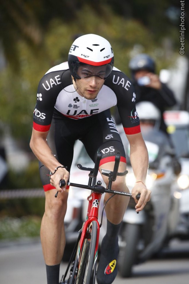 Good experience for Ganna in the TT - UAE team Emirates