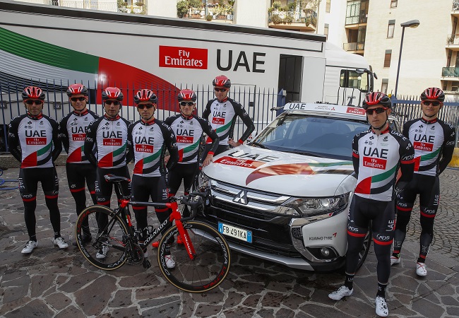 Quality deal on cycling roads: Mitsubishi Motors sponsor of the UAE ...