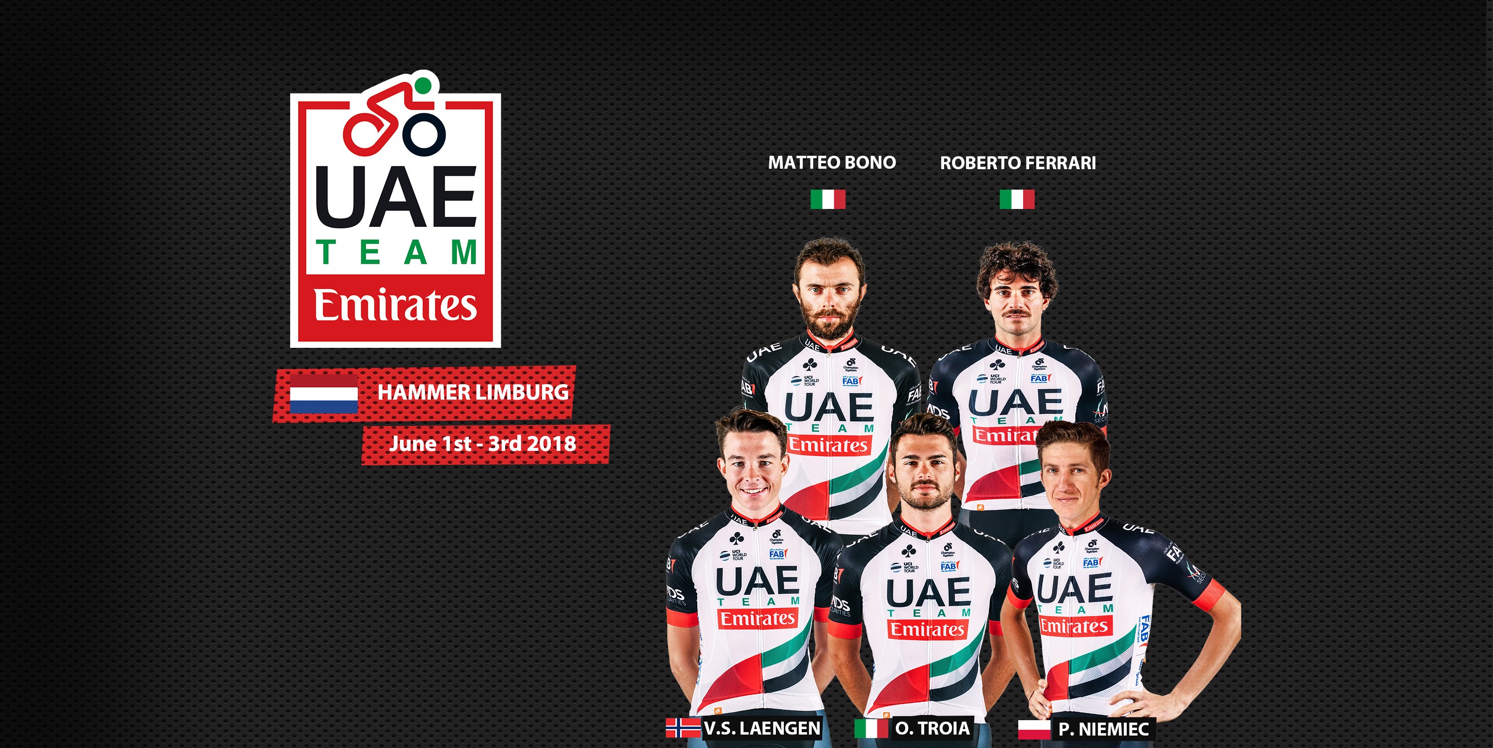 UAE Team Emirates for the Hammer Limburg - UAE team Emirates