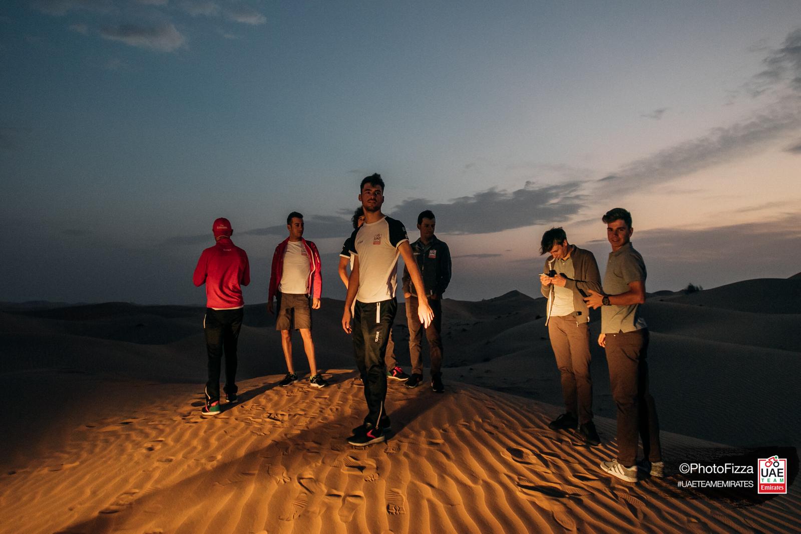 Photogallery: team camp in UAE - UAE team Emirates