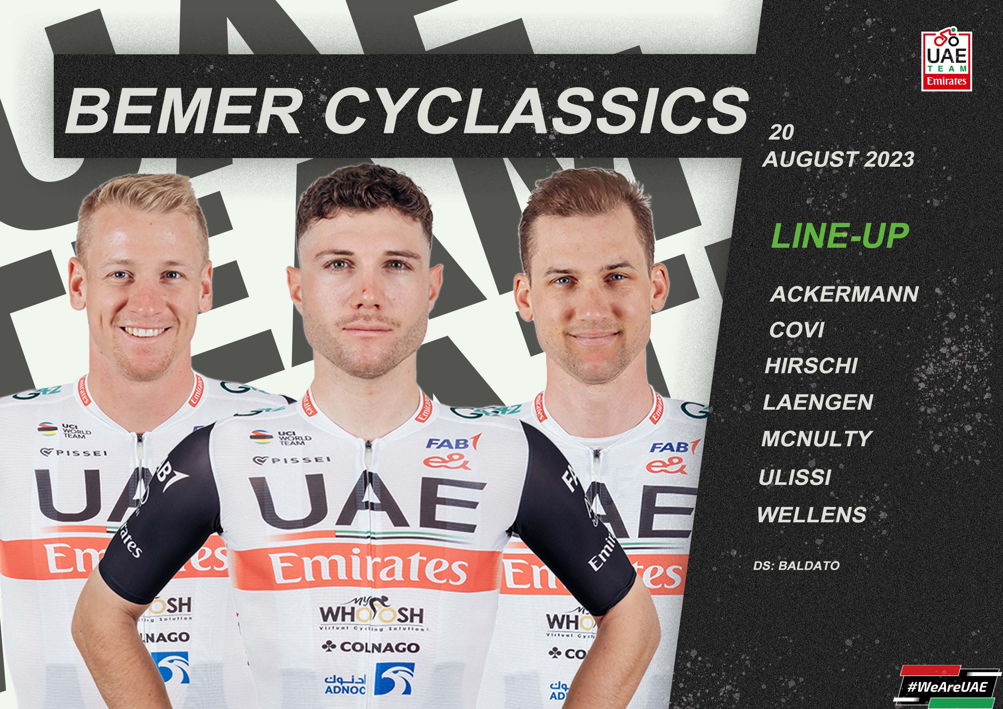 Team head to Germany for Bemer Classic & Deutschland Tour double - UAE ...