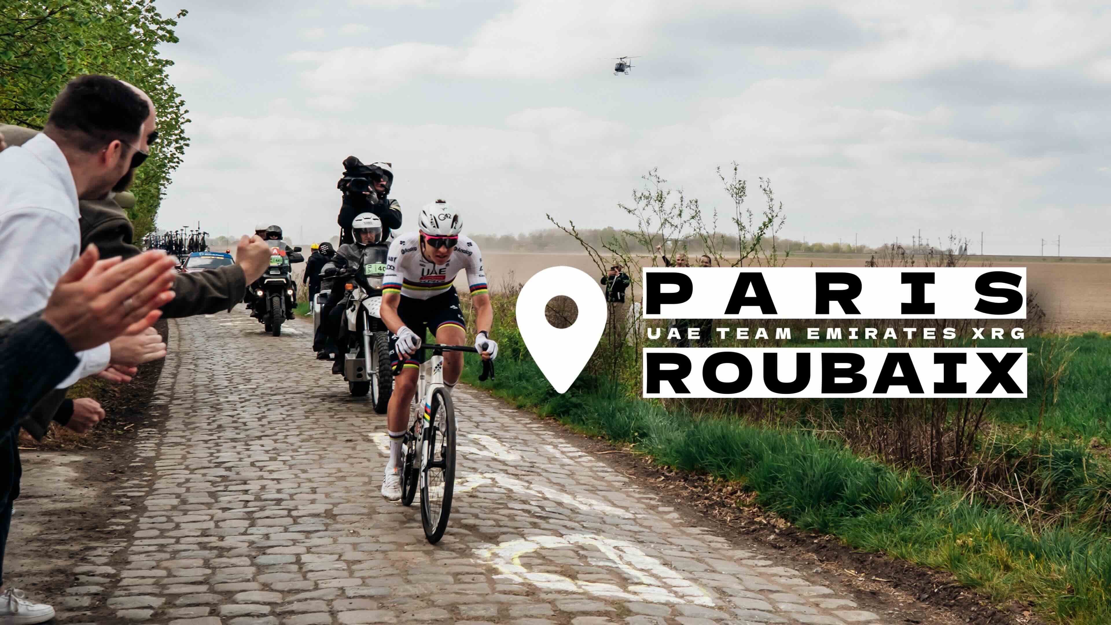 Video: Paris-Roubaix 2025 - UAE team Emirates