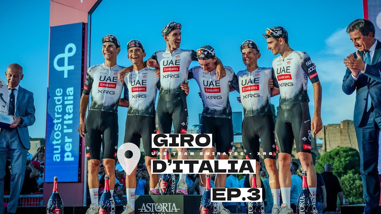 Giro d’Italia 2025 | Episode 3 - UAE team Emirates